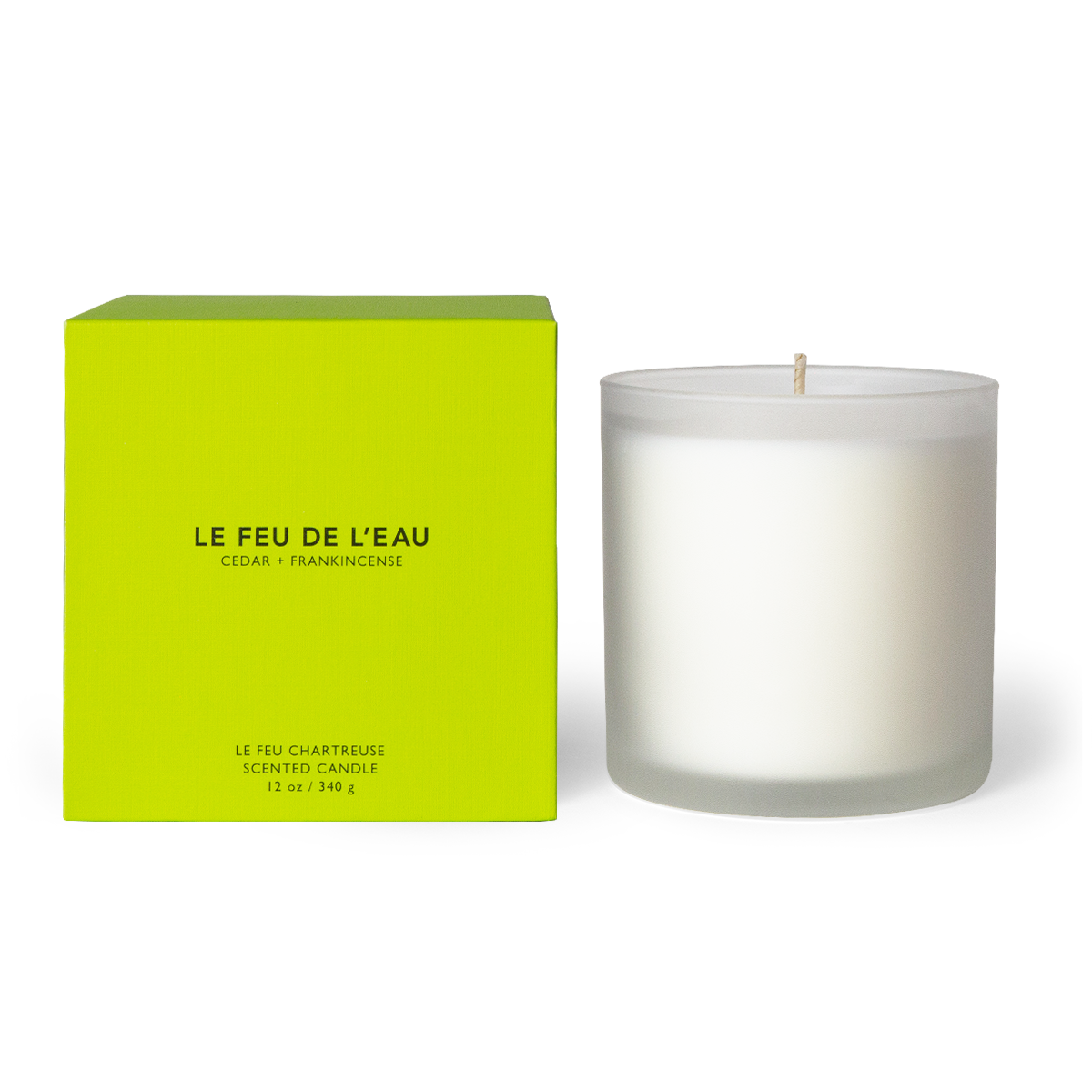 LE FEU DE L'EAU - 12oz Chartreuse Candle